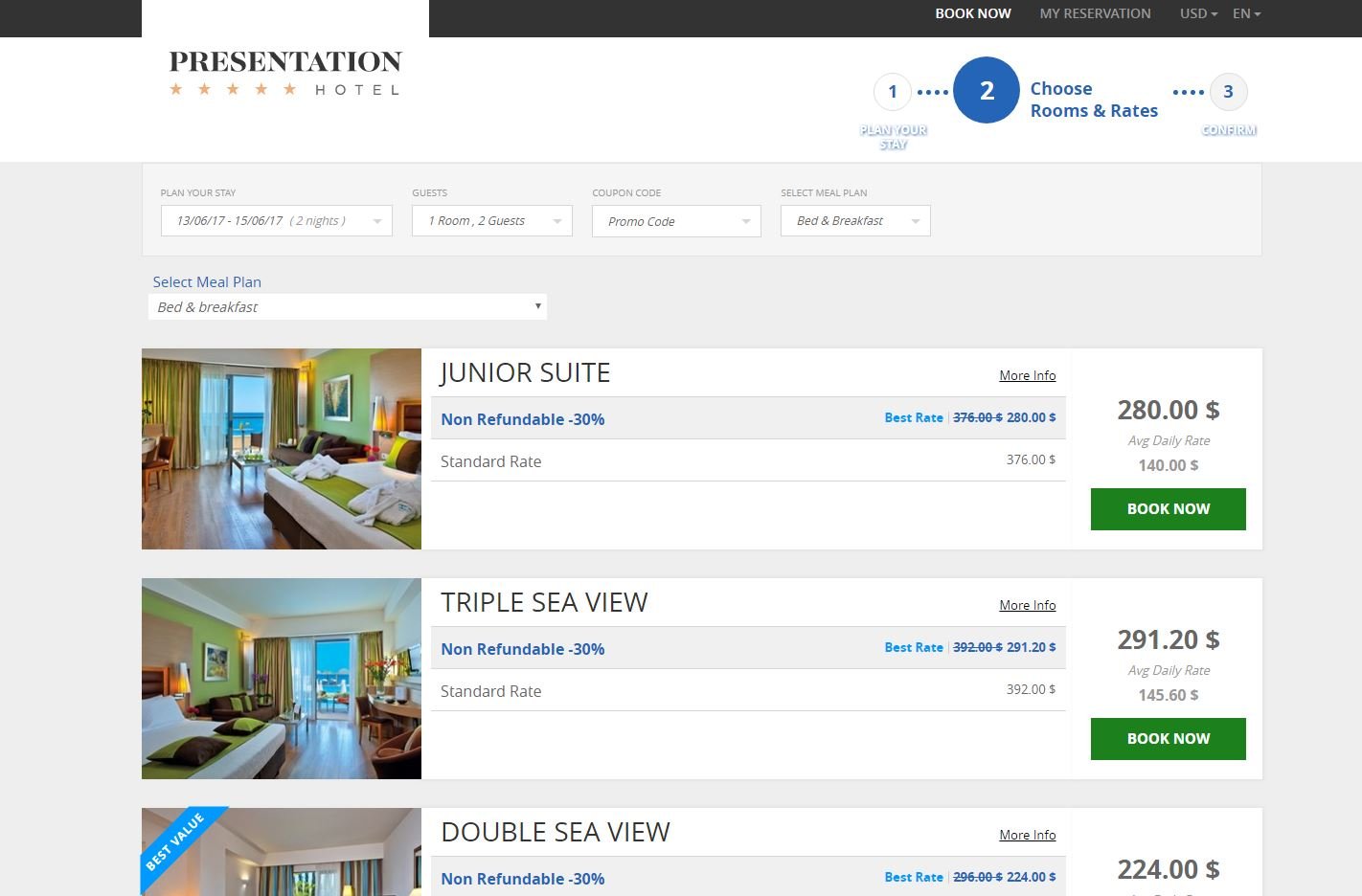 Case Study: Rooms Order impact on Conversions | Bookwize Experiment